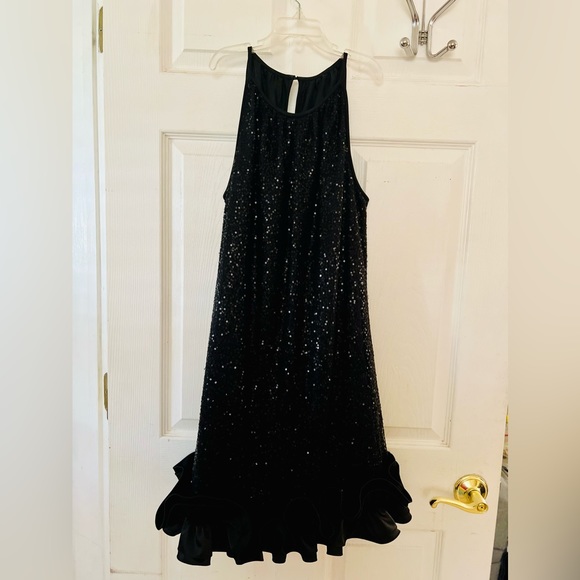 Dresses | Mini Halter Cocktail Party Evening Event Dress Black ...
